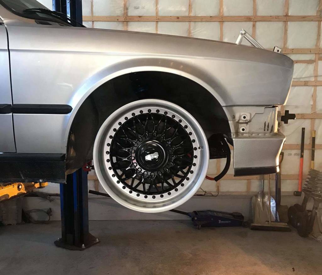E30 5 lug Complete Adapter Kit ( Front and Rear ) - SRS concept
