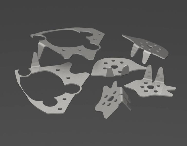 E36 Rear Chassis HD Reinforcement Kit - SRS concept